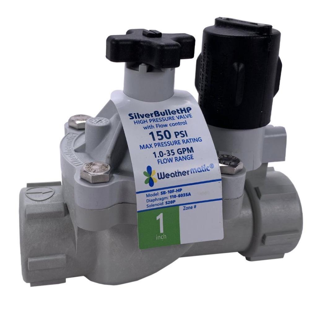 Weathermatic Silver Bullet Series-1" Valve - Sierra Irrigation