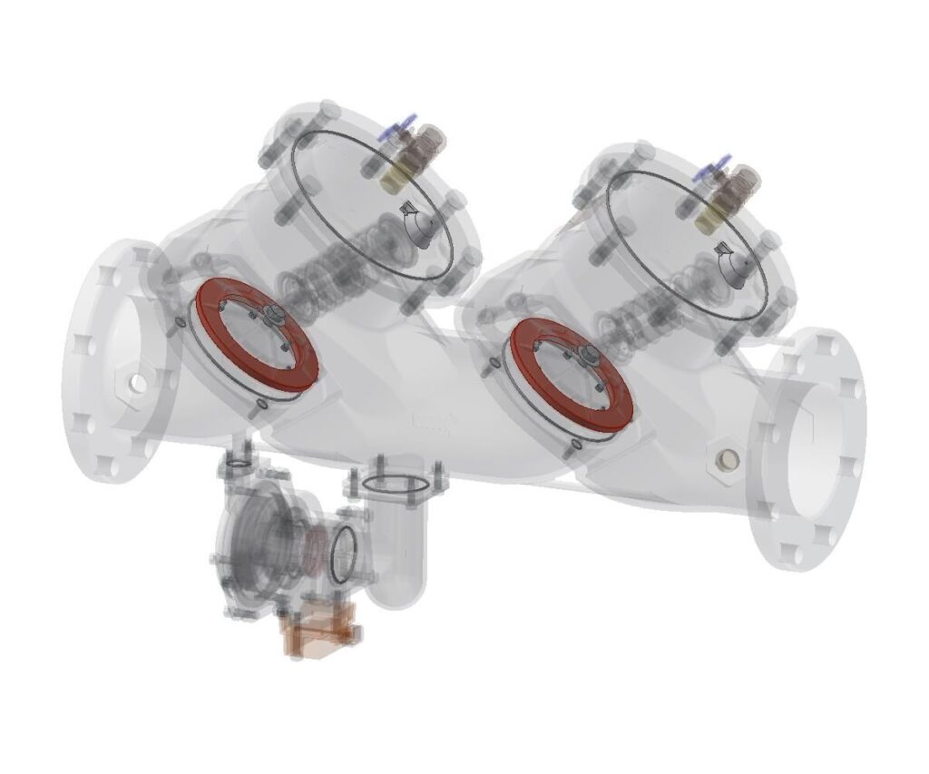 Febco® LF850/860/870/880 Double Check Rubber parts Kit 905490 (Sizes 2 ...